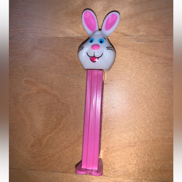 PEZ | Toys | Vintage 998 Classic Pink Easter Bunny Pez Dispenser Made ...
